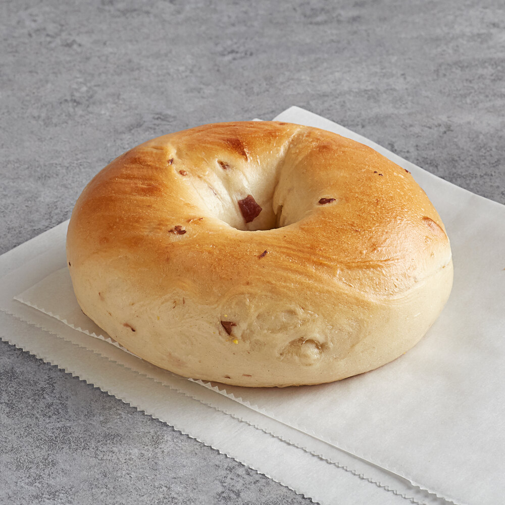 Original Bagel 4.5 oz. New York Style Cranberry Bagel - 75/Case