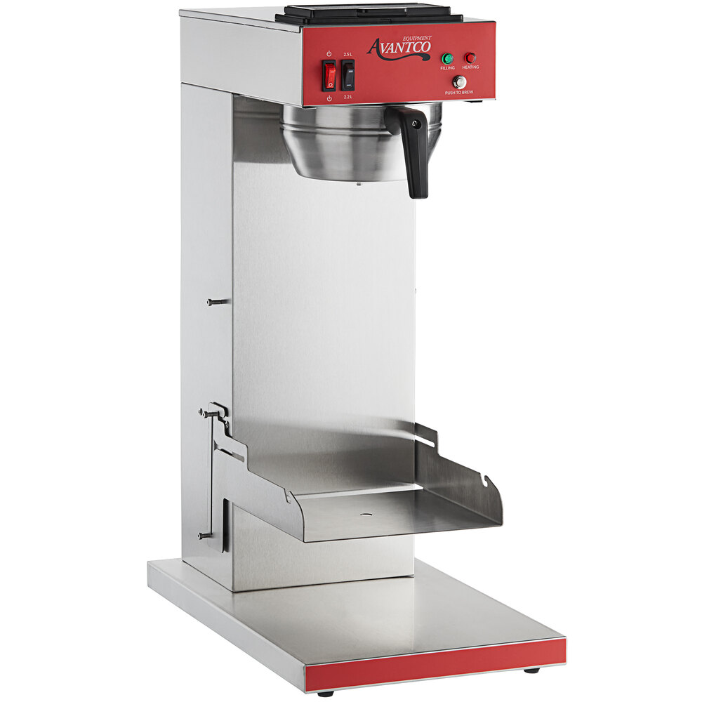 Avantco CMAPADJ Automatic Airpot Coffee Maker with Adjustable Shelf ...