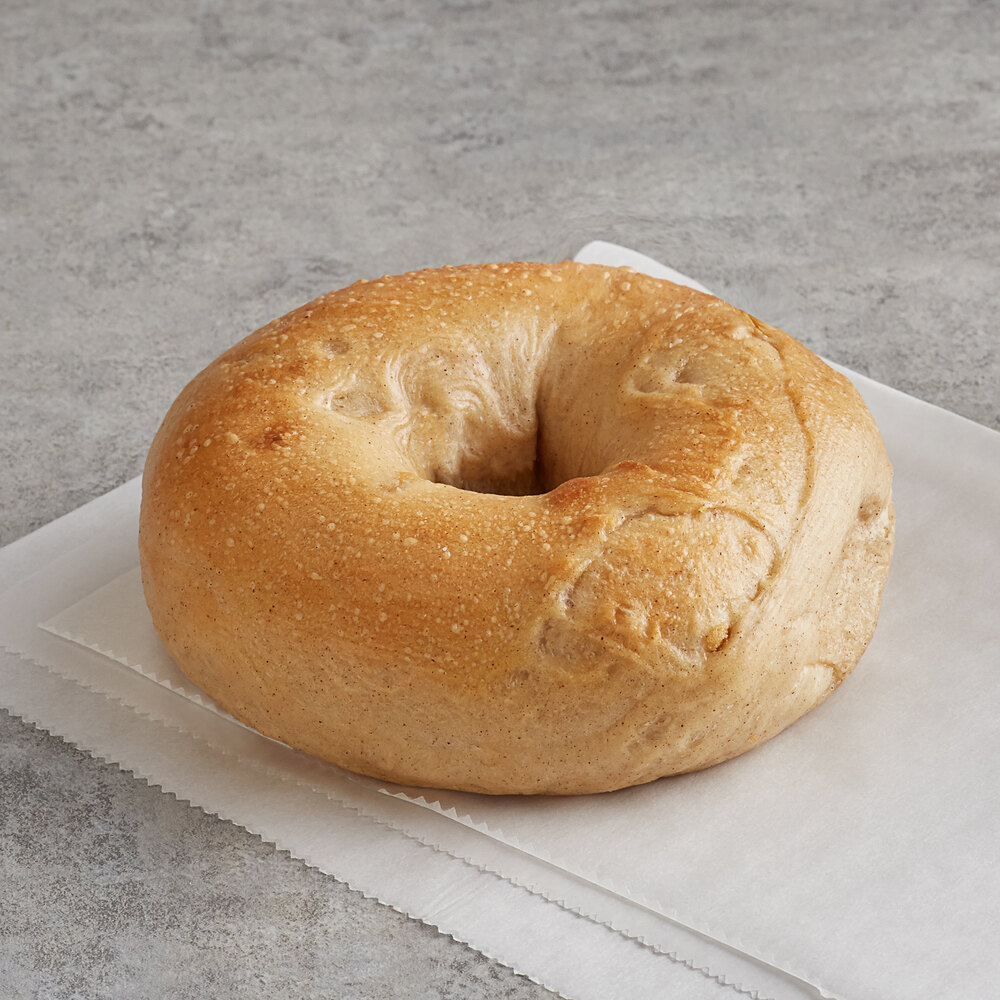Original Bagel 4.5 oz. New York Style Apple Cinnamon Bagel - 75/Case