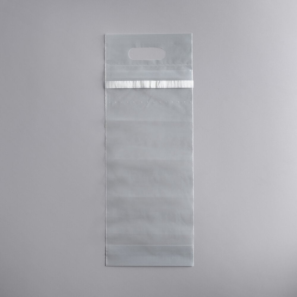 Sealable Wine To-Go Bags - 250/Case (7" x 19")