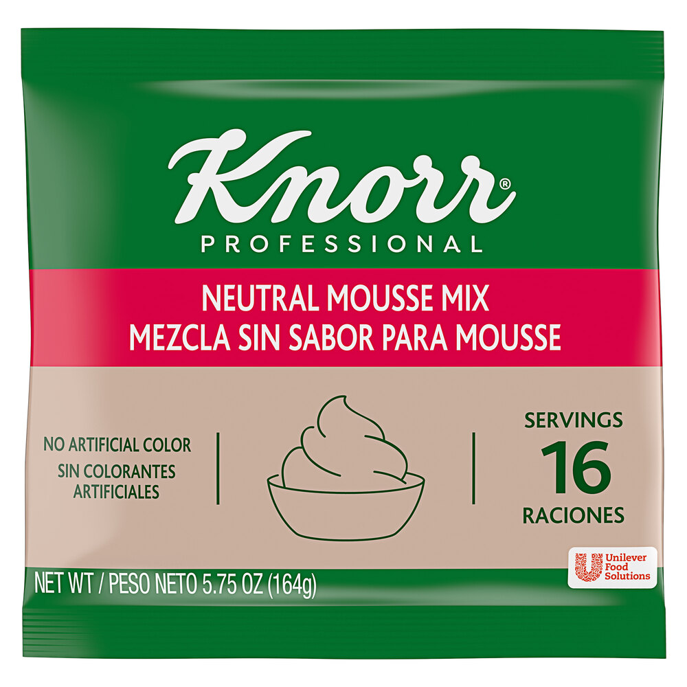 Knorr 5.75 oz. Neutral Mousse Mix - 10/Case