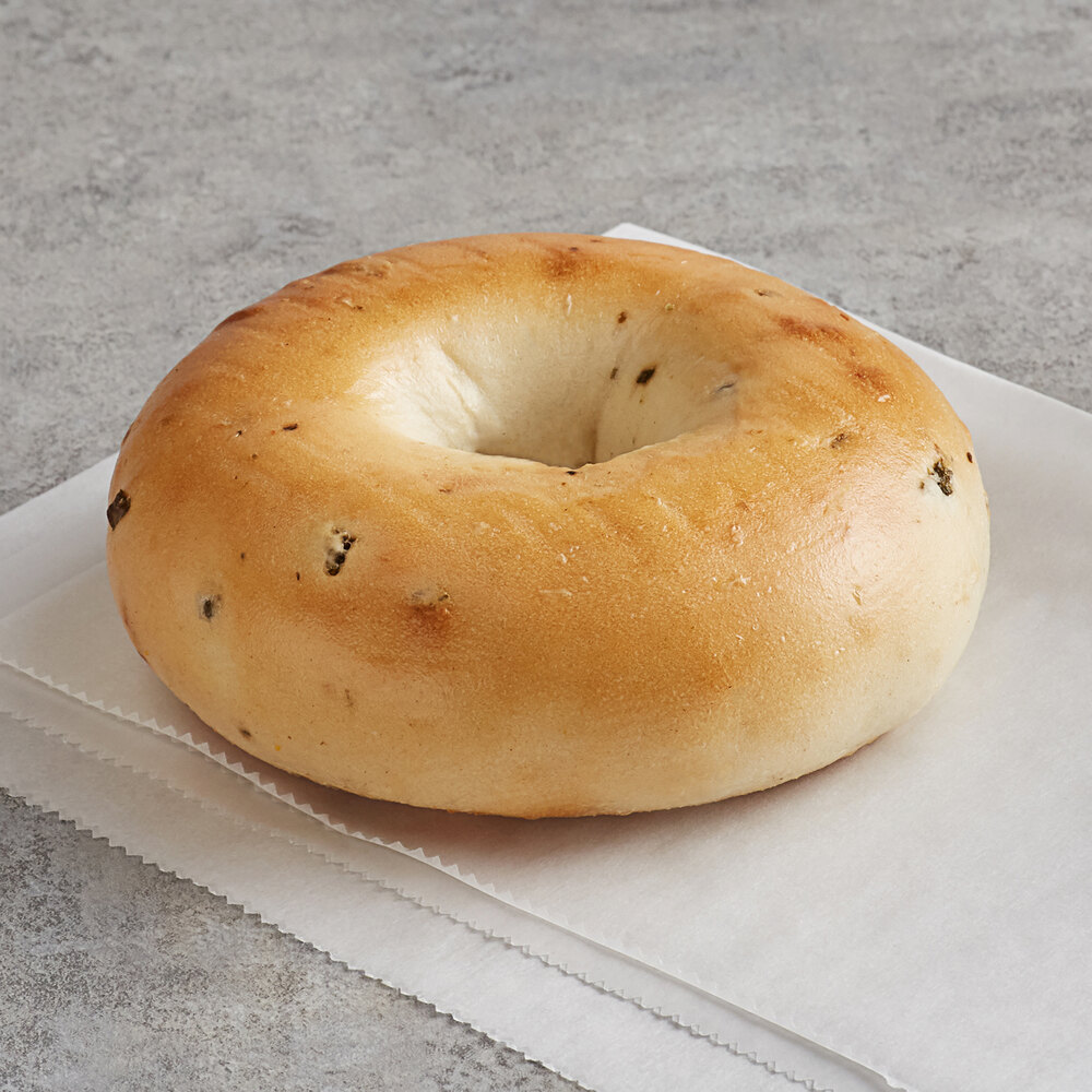 Original Bagel 4.5 oz. New York Style Jalapeno Bagel - 75/Case