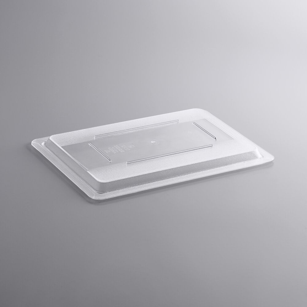 Vigor 18" x 12" Clear Polycarbonate Food Storage Box Lid