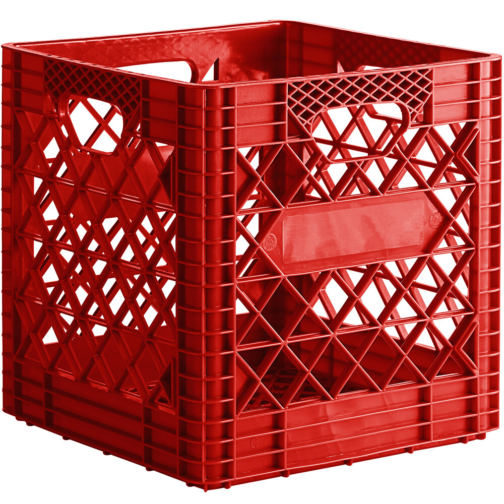 Red Super Crate - 14 3/4" x 14 3/4" x 14 7/8"