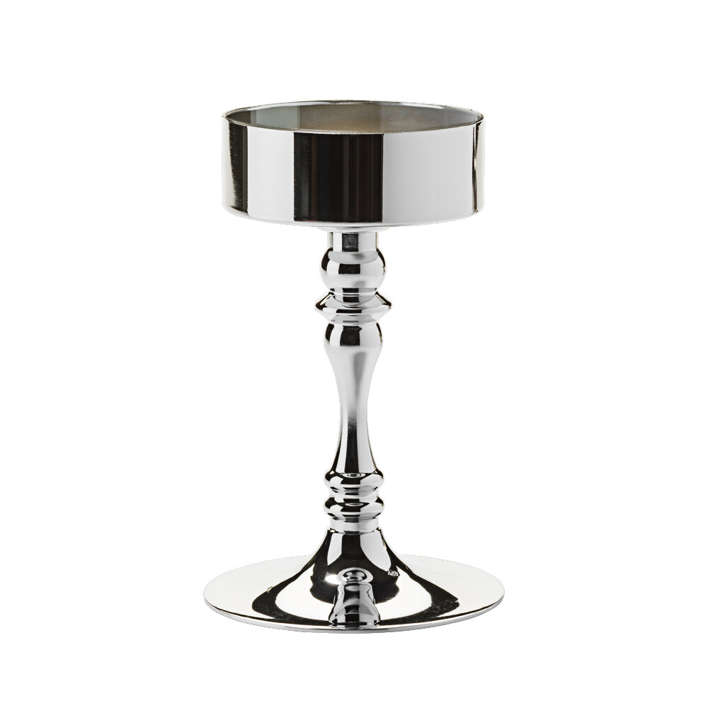 Hollowick 277PC Classic Polished Chrome Candlestick Base