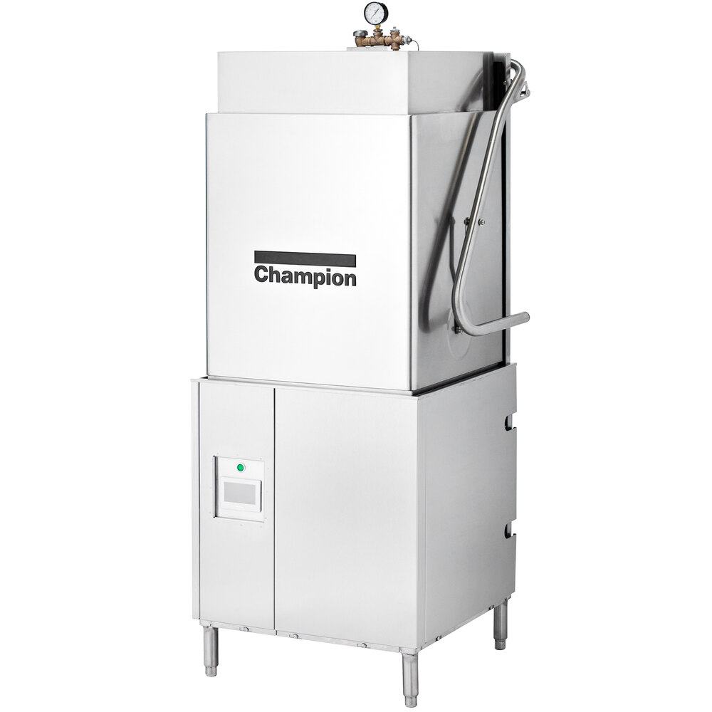 Champion DH6000T Door-Type High Temperature Tall Hood Dishwashing ...