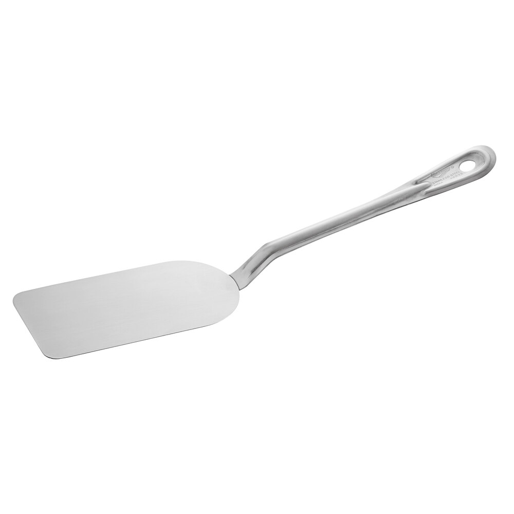 Vollrath 46933 14 1/4" Flexible Stainless Steel Solid Spatula / Turner