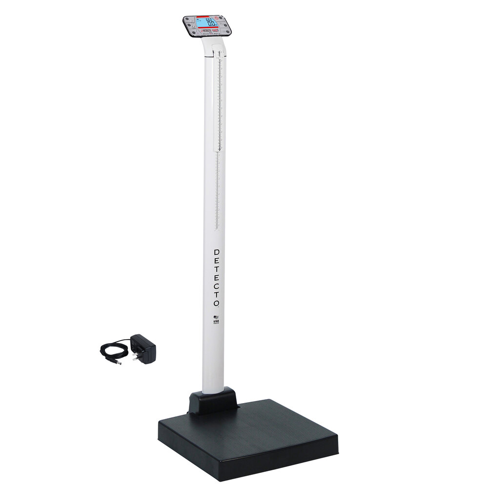 Cardinal Detecto APEX-AC 600 lb. Eye-Level Digital Clinical Scale with ...