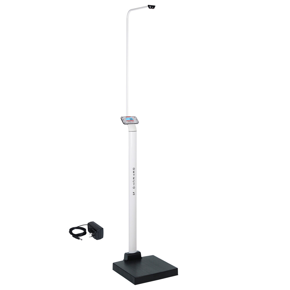 Cardinal Detecto APEX-SH-AC 600 lb. Eye-Level Digital Clinical Scale ...