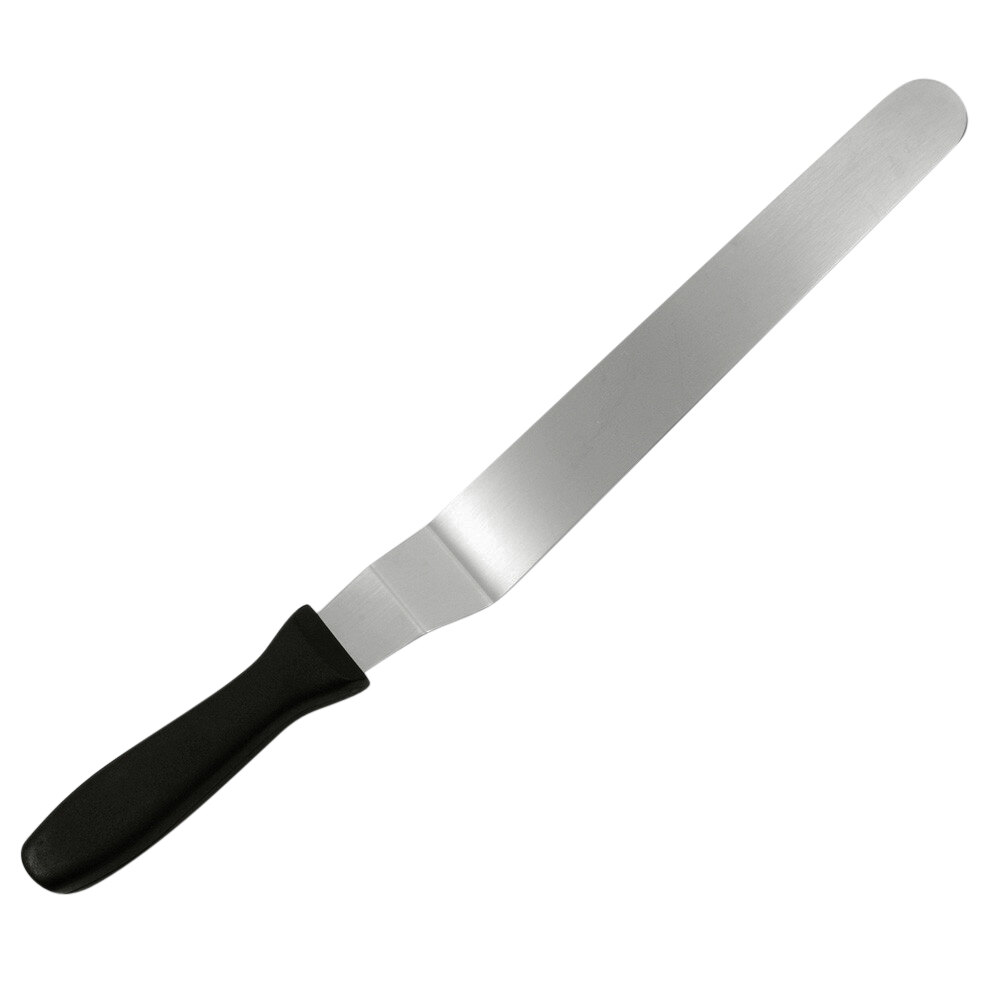 Fat Daddio's SPAT-12OS 12" Offset Blade Baking / Icing Spatula with ...