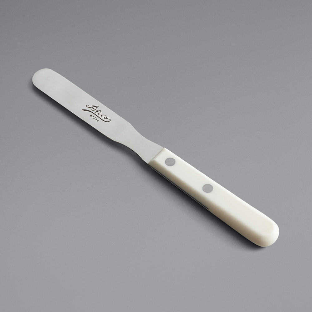 Ateco 1334 4 1/4" Blade Straight Baking / Icing Spatula with POM Handle