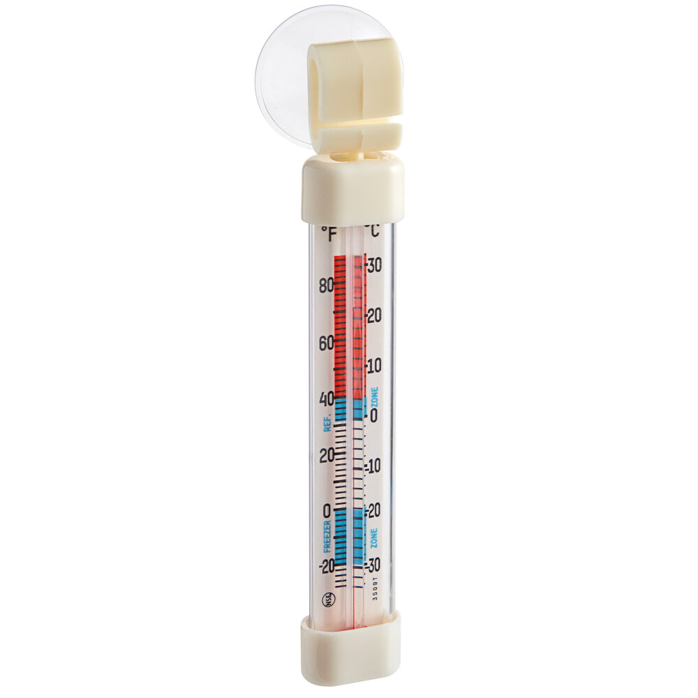 Taylor 3509FS 3 1/2" Tube Refrigerator / Freezer Thermometer