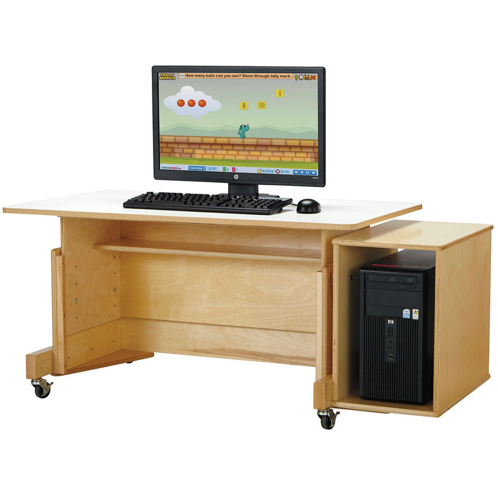 Jonti-Craft Baltic Birch 3351JC Apollo 42" x 24" x 30" Adjustable ...