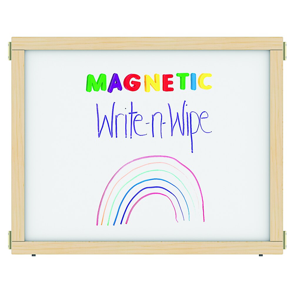 KYDZ Suite 1512JCEMG 36 1/2" x 29 1/2" E-Height Magnetic Write-n-Wipe Panel