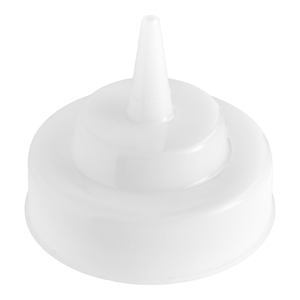 TableCraft 63TC Clear WideMouth™ Cone Tip Cap for Squeeze Bottles with ...