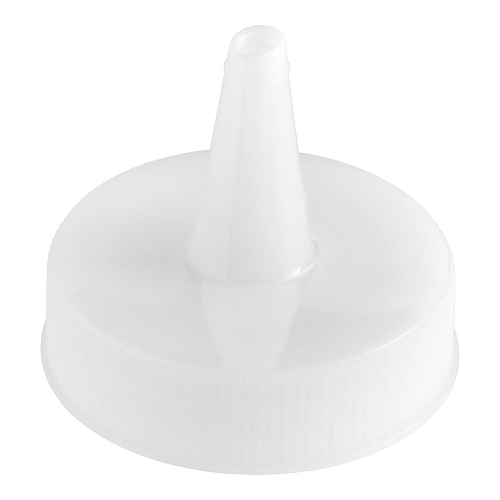 TableCraft 300TC Clear Wide Tip Cap for Squeeze Bottles with a 38 mm ...