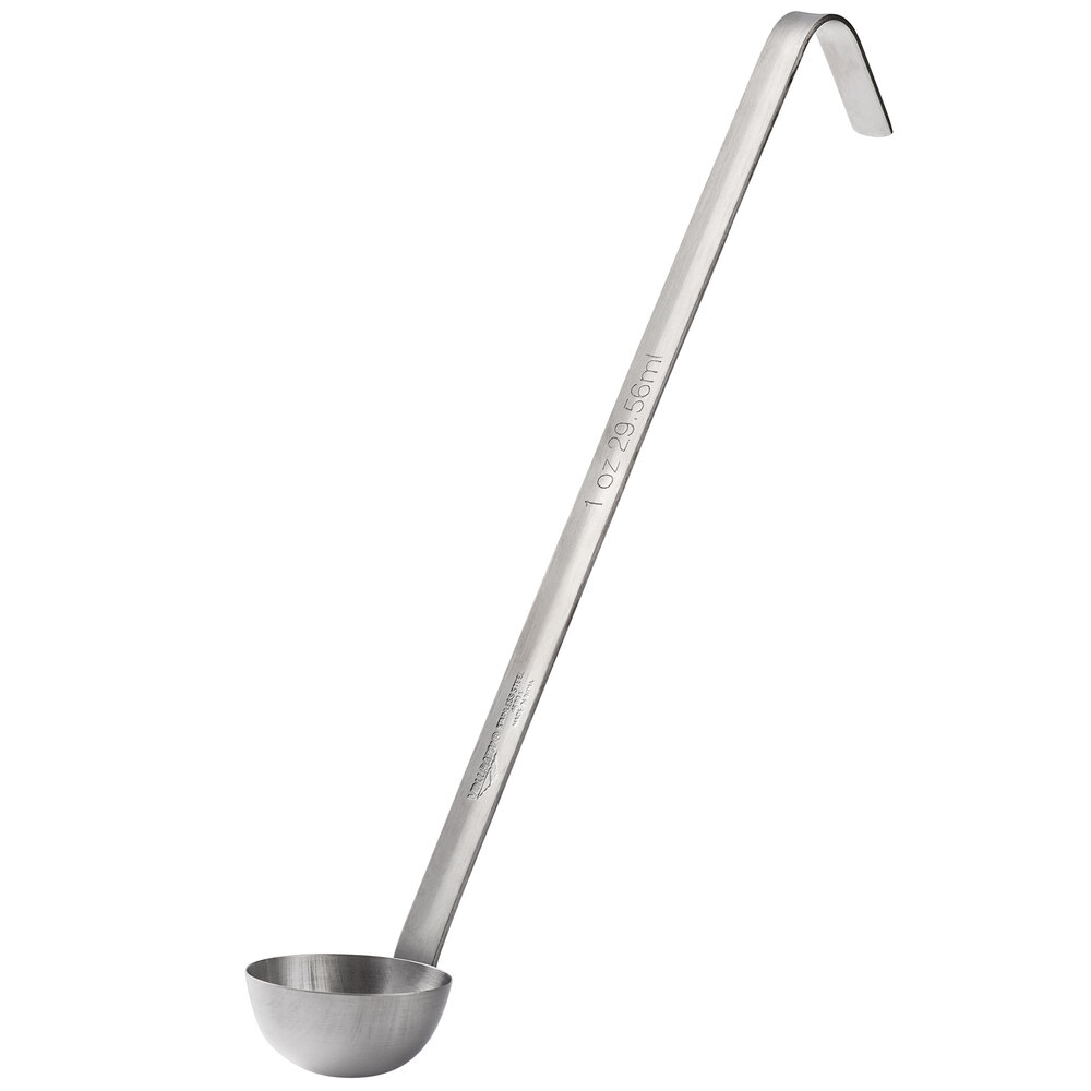 Vollrath 46901 1 oz. Two-Piece Stainless Steel Ladle