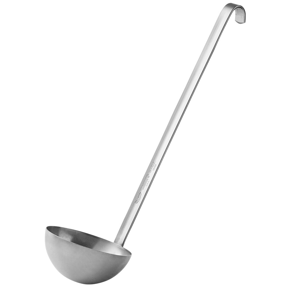 Vollrath 58480 8 oz. Two-Piece Stainless Steel Ladle