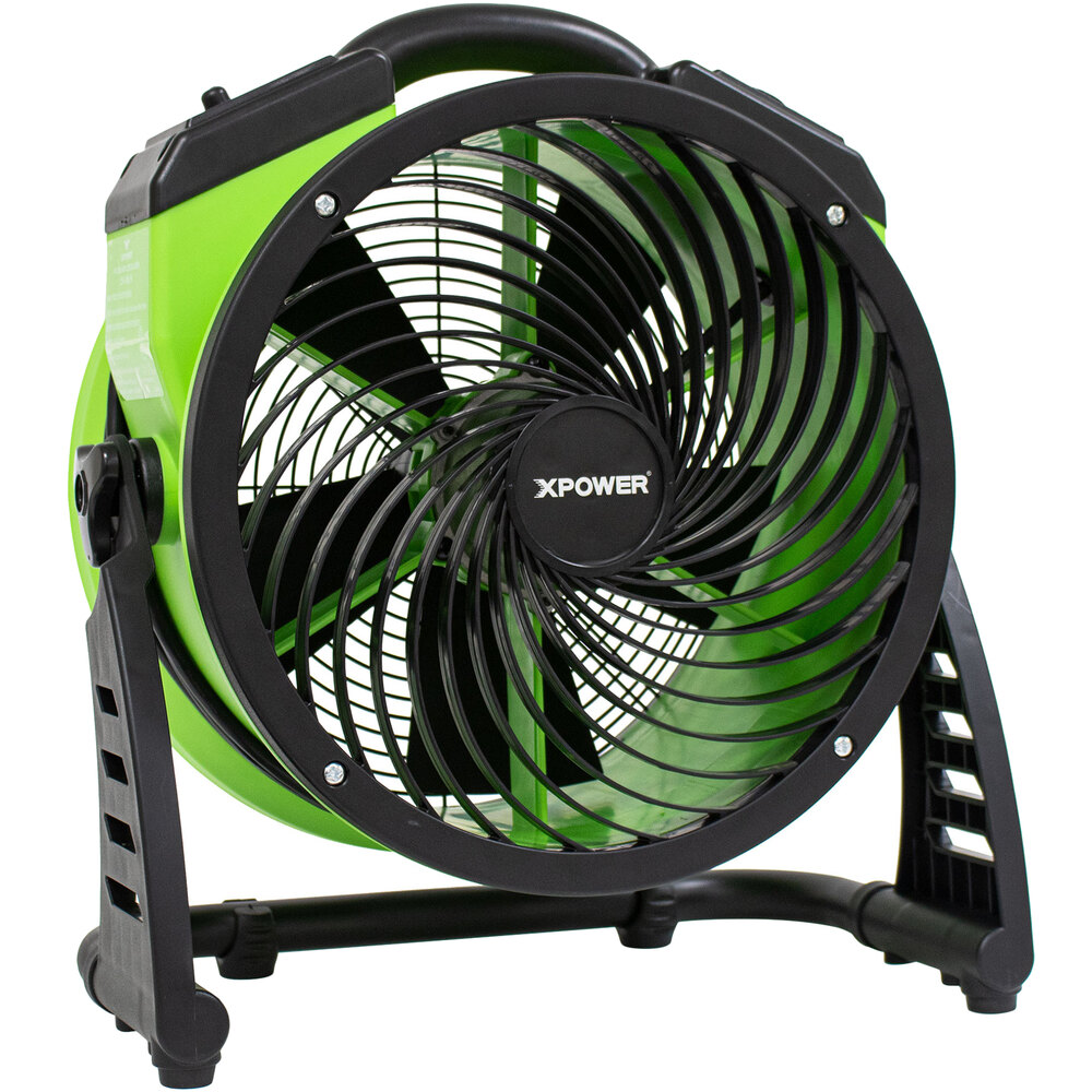 XPOWER FC-250D 13" DC Powered Brushless Whole Room Air Circulator ...