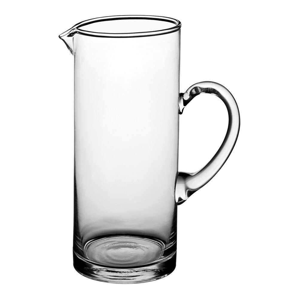 Acopa 53 oz. Slim Glass Pitcher