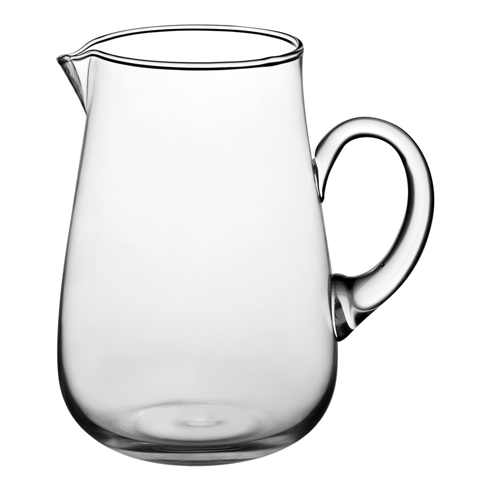Acopa 75 oz. Round Glass Pitcher