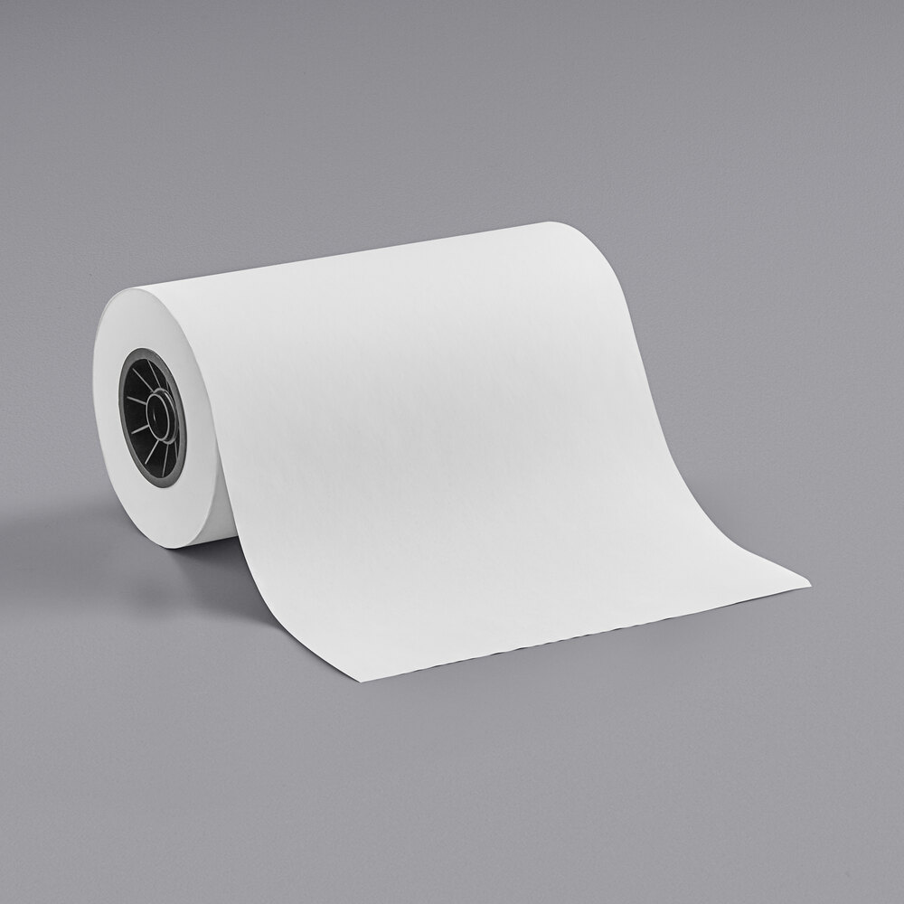 Choice 12'' x 700' 40 lb. White Butcher Paper Roll
