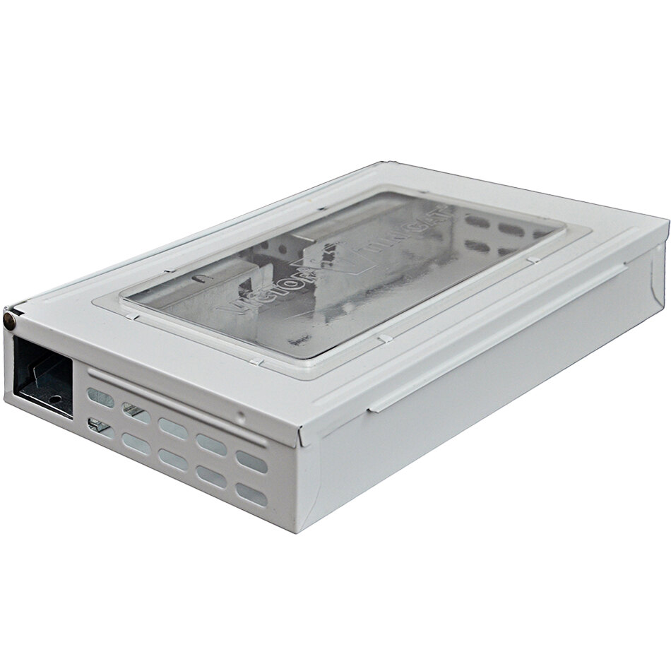 Victor® Pest M308W Tin Cat See-Thru Live Catch Mouse Trap