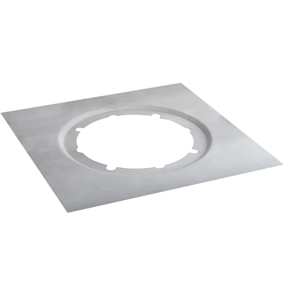 Zurn Elkay P100-R-USA 24" Square Galvanized Steel Roof Sump Receiver