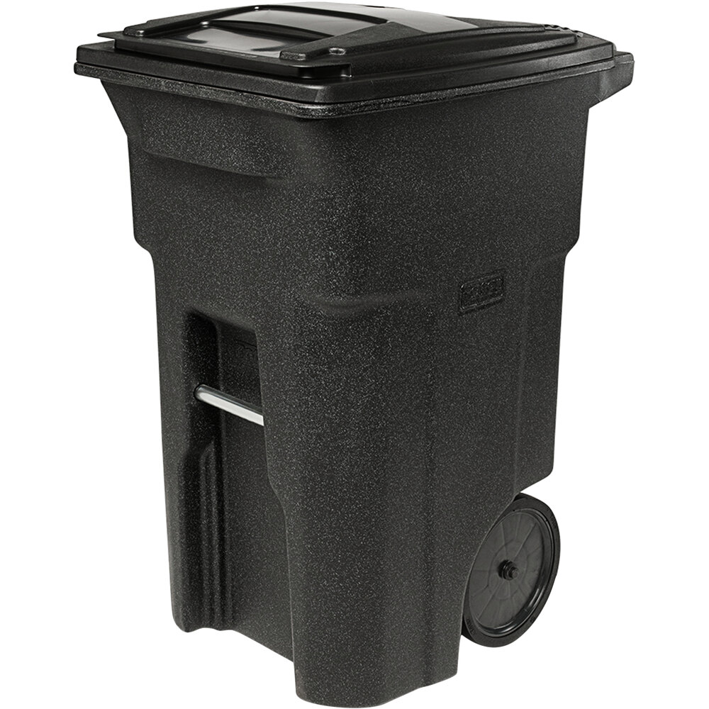 Toter ANA64-10548 64 Gallon Blackstone Rotational Molded Wheeled ...