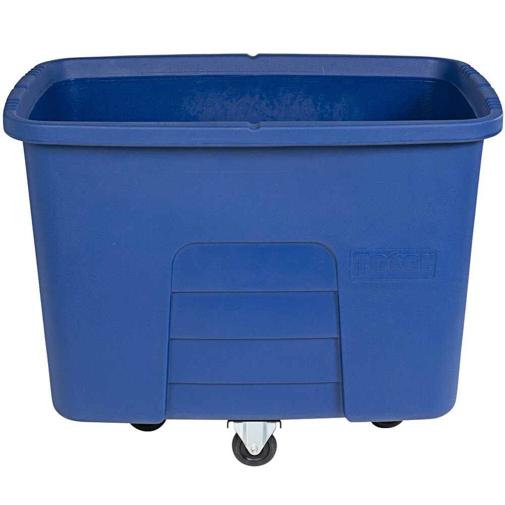Toter MMC12-00BLU 12 Cubic Foot Blue Heavy-Duty Cube Truck (400 lb ...