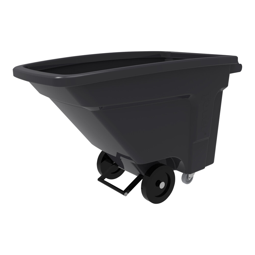 Toter NT005-00IGY 0.5 Cubic Yard Graystone Tilt Truck / Trash Cart (400 ...