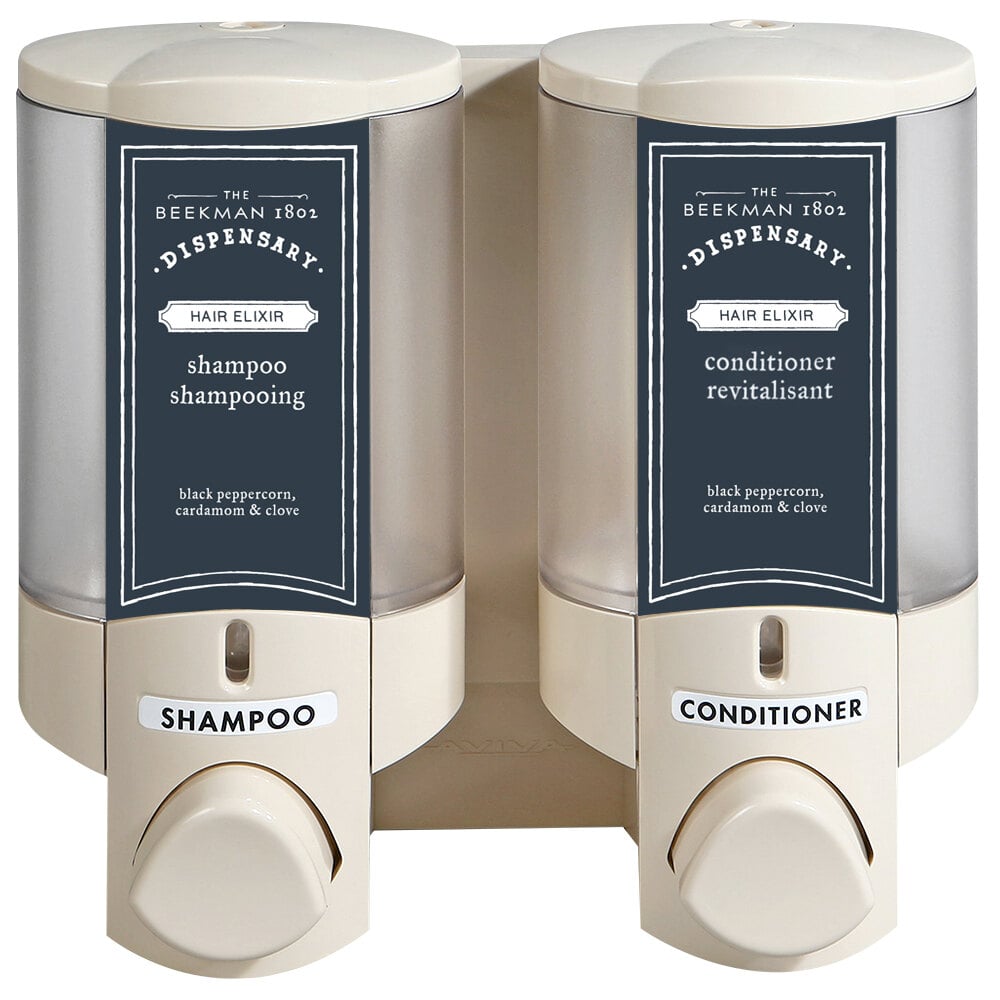 Dispenser Amenities 36270-BKMN Aviva 20 oz. Vanilla 2-Chamber Wall ...