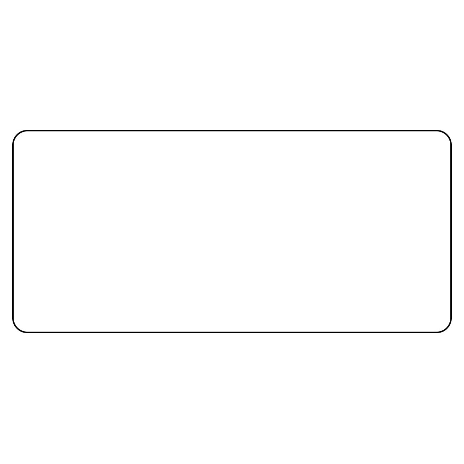 DayMark IT115735 DuraMark™ 2" x 1" Blank Permanent Direct Thermal Label ...