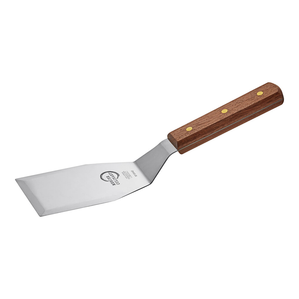 Mercer Culinary M18440 Praxis® 5" x 3" Heavy-Duty Turner with Rosewood ...
