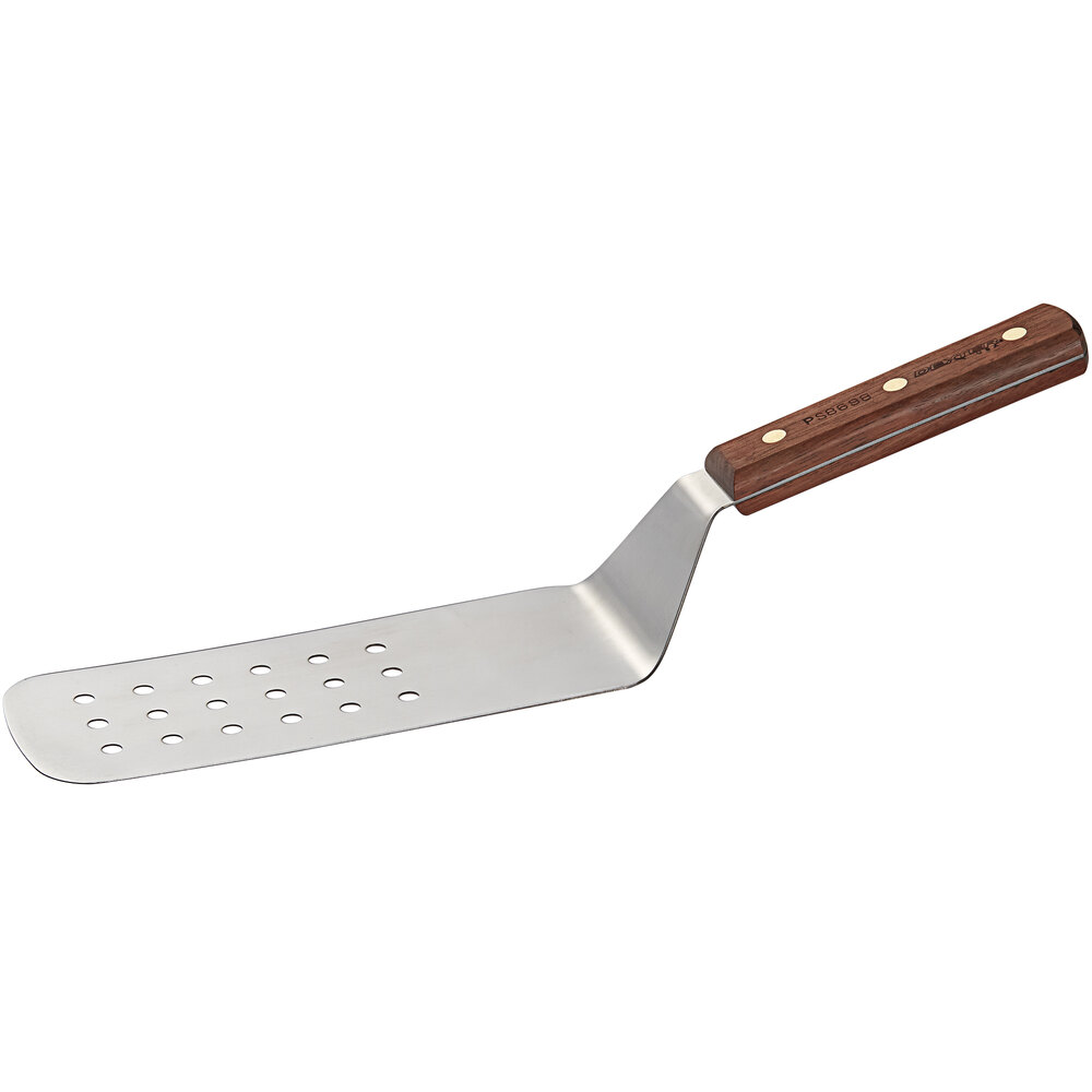 Dexter-Russell 19700 Traditional 8" x 3" Perforated Turner - Rosewood ...