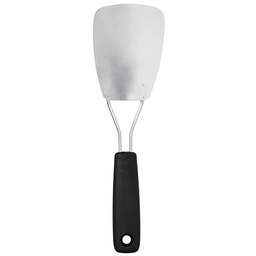 OXO 34491 Good Grips 11" Stainless Steel Flexible Solid Spatula / Turner