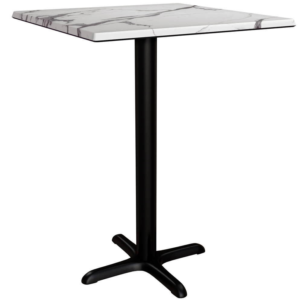 Lancaster Table & Seating Excalibur 28" x 28" Square Counter Height ...