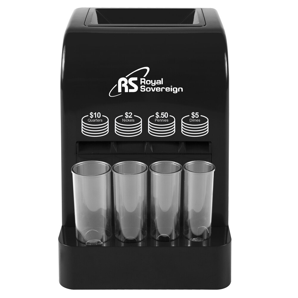 Royal Sovereign DCB-175B 1 Row Battery-Operated Coin Sorter
