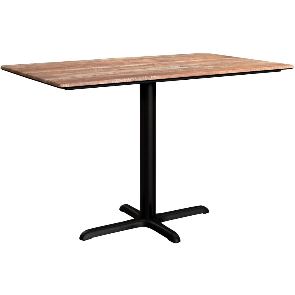 Lancaster Table & Seating Excalibur 28" x 48" Rectangular Standard ...