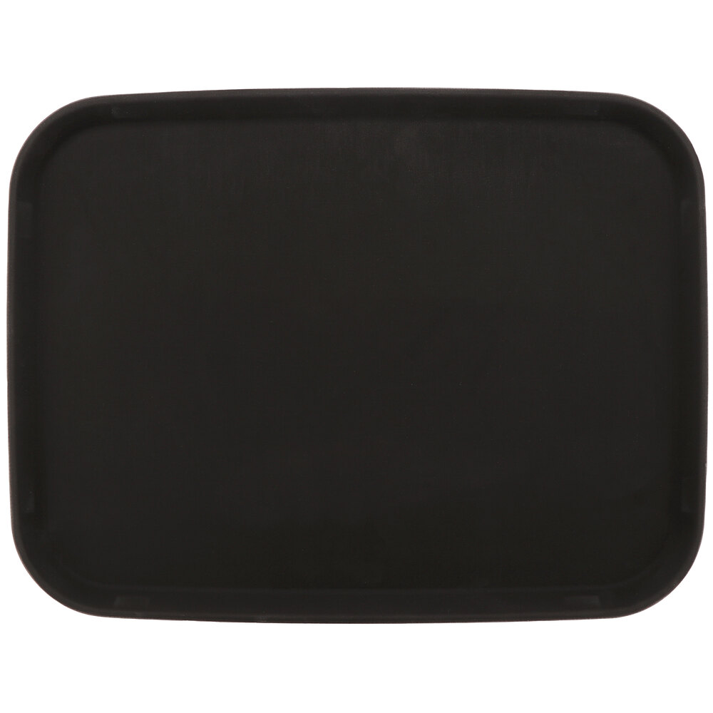 GET NS-1520-BK 15" x 20" Black Rectangular Polypropylene Non-Skid ...