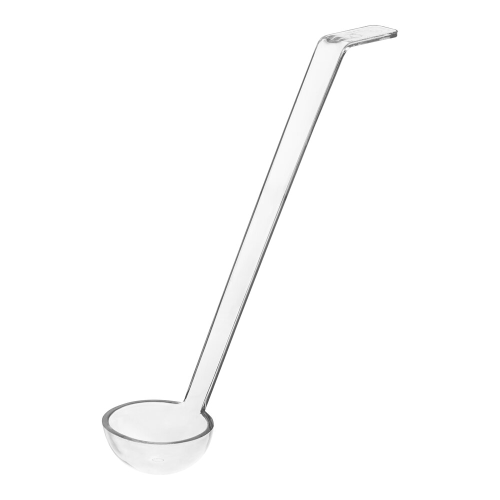 Cambro LD105135 Camwear® Plastic Clear 1 oz. Ladle