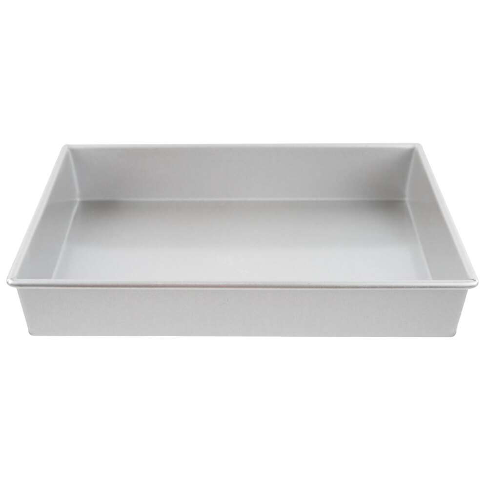 Chicago Metallic 21100 9" x 13" Glazed Aluminized Steel Rectangular ...