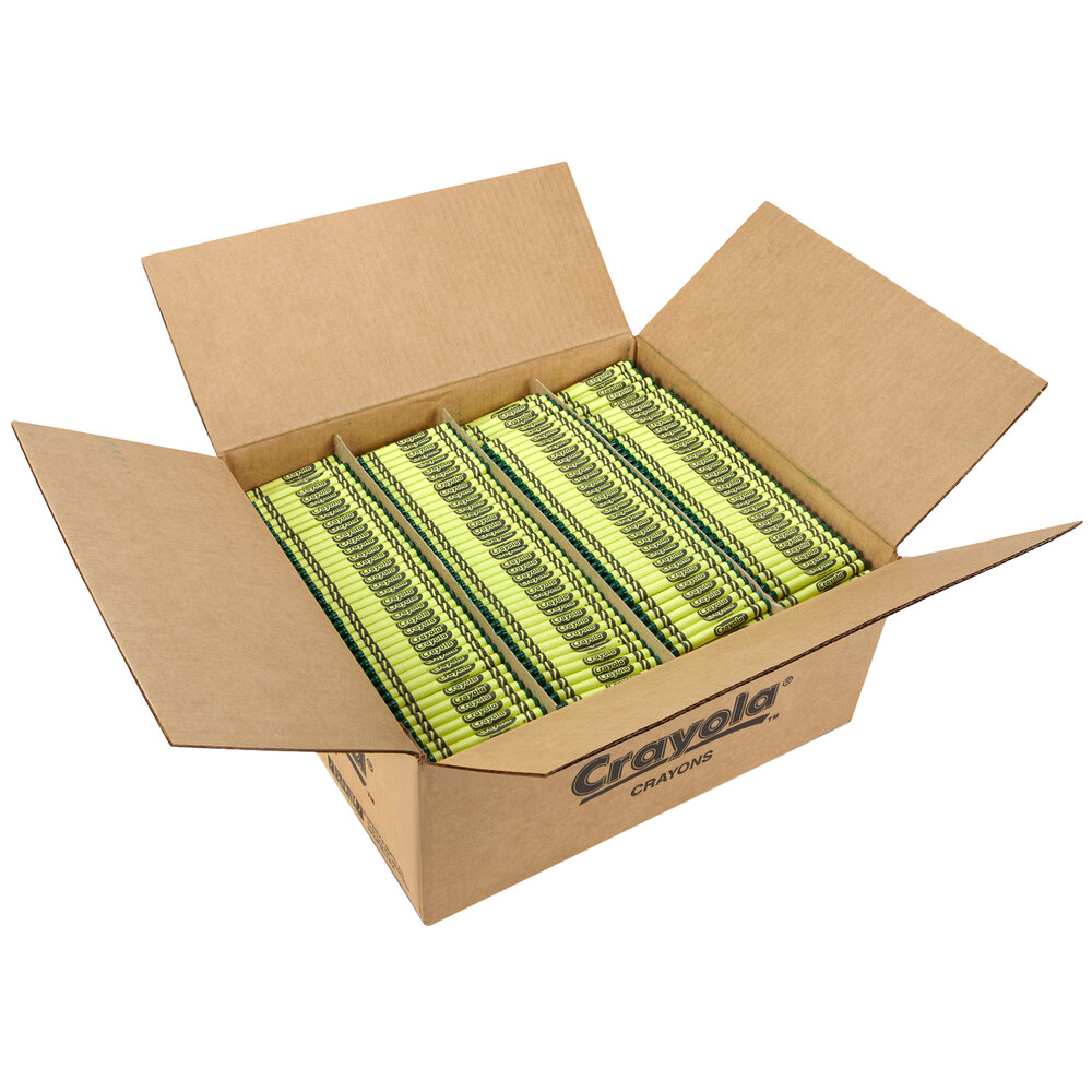 Crayola 528360M044 Classic Green Crayon - 3,000/Case