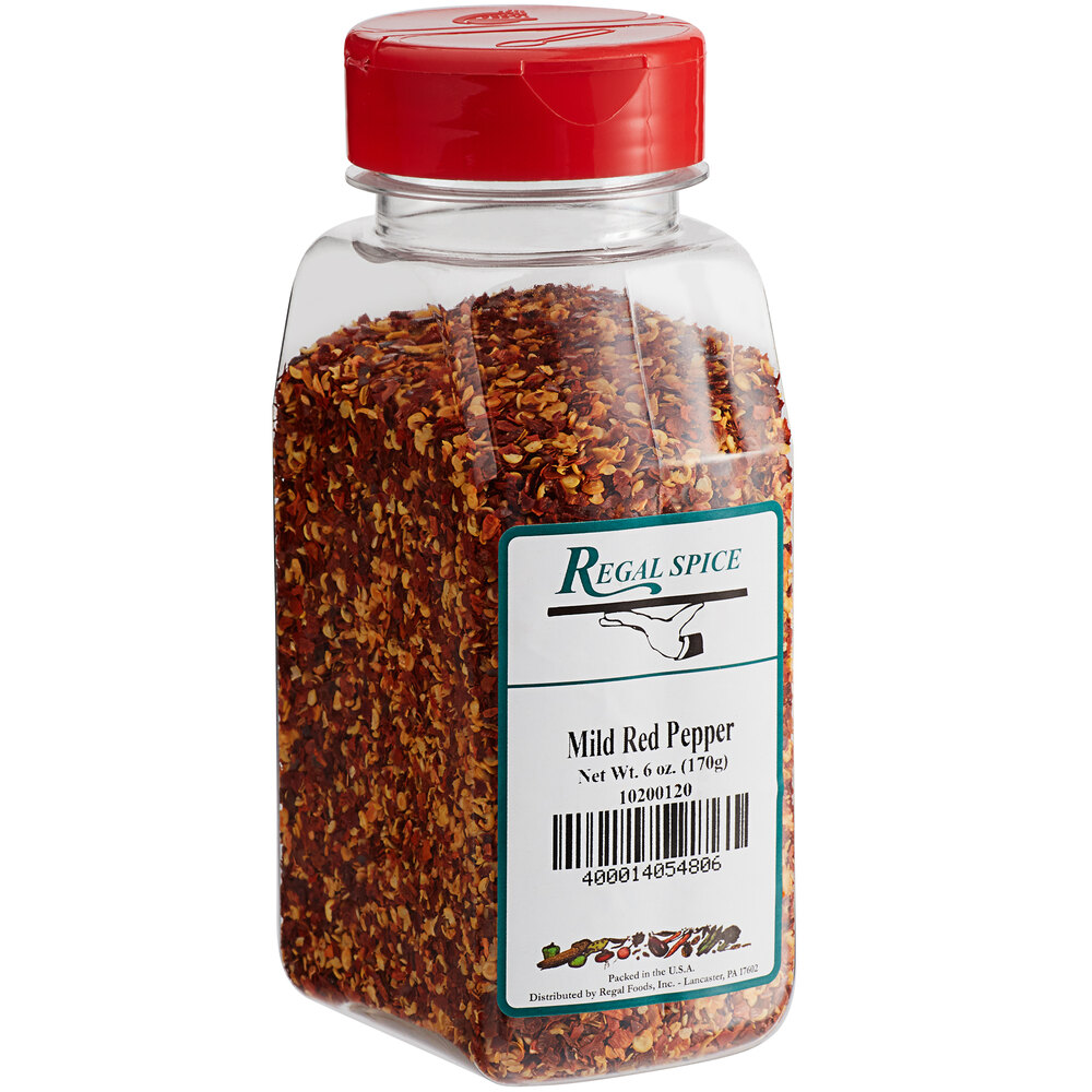 Regal Mild Crushed Red Pepper - 6 oz.