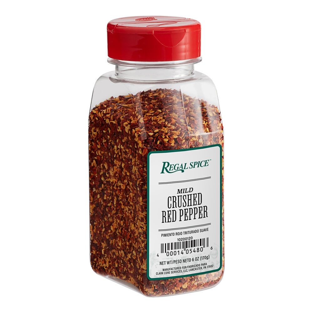 Regal Mild Crushed Red Pepper - 6 oz.