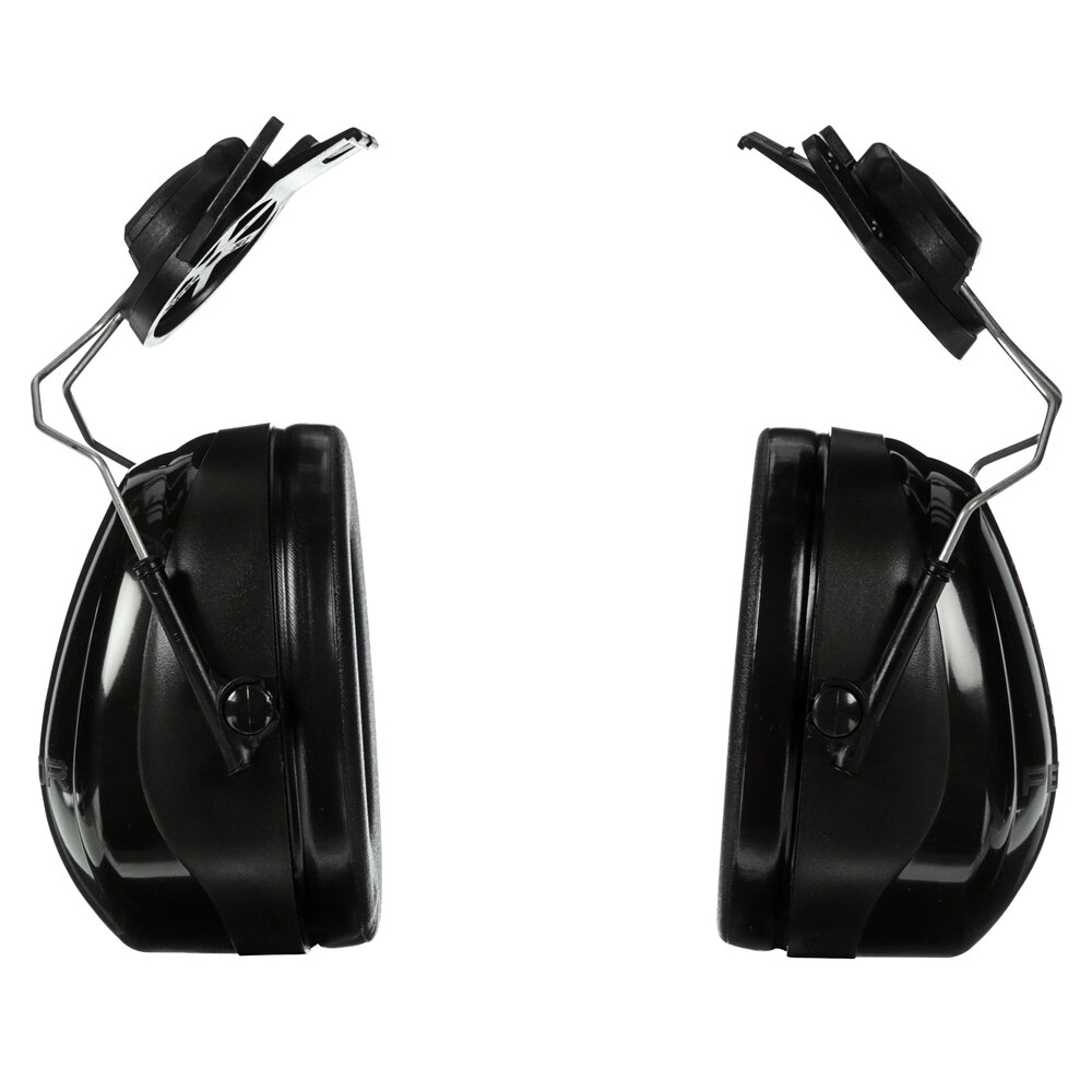 3M H7P3E PELTOR™ Optime™ 101 Black / Green Cap-Mount Earmuffs