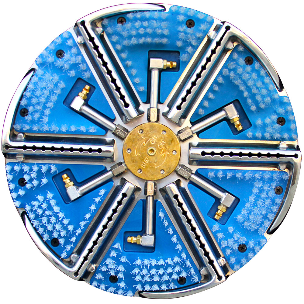 Mytee A102 15" Stainless Steel Cleaning Head for T-REX Rotary Extractors