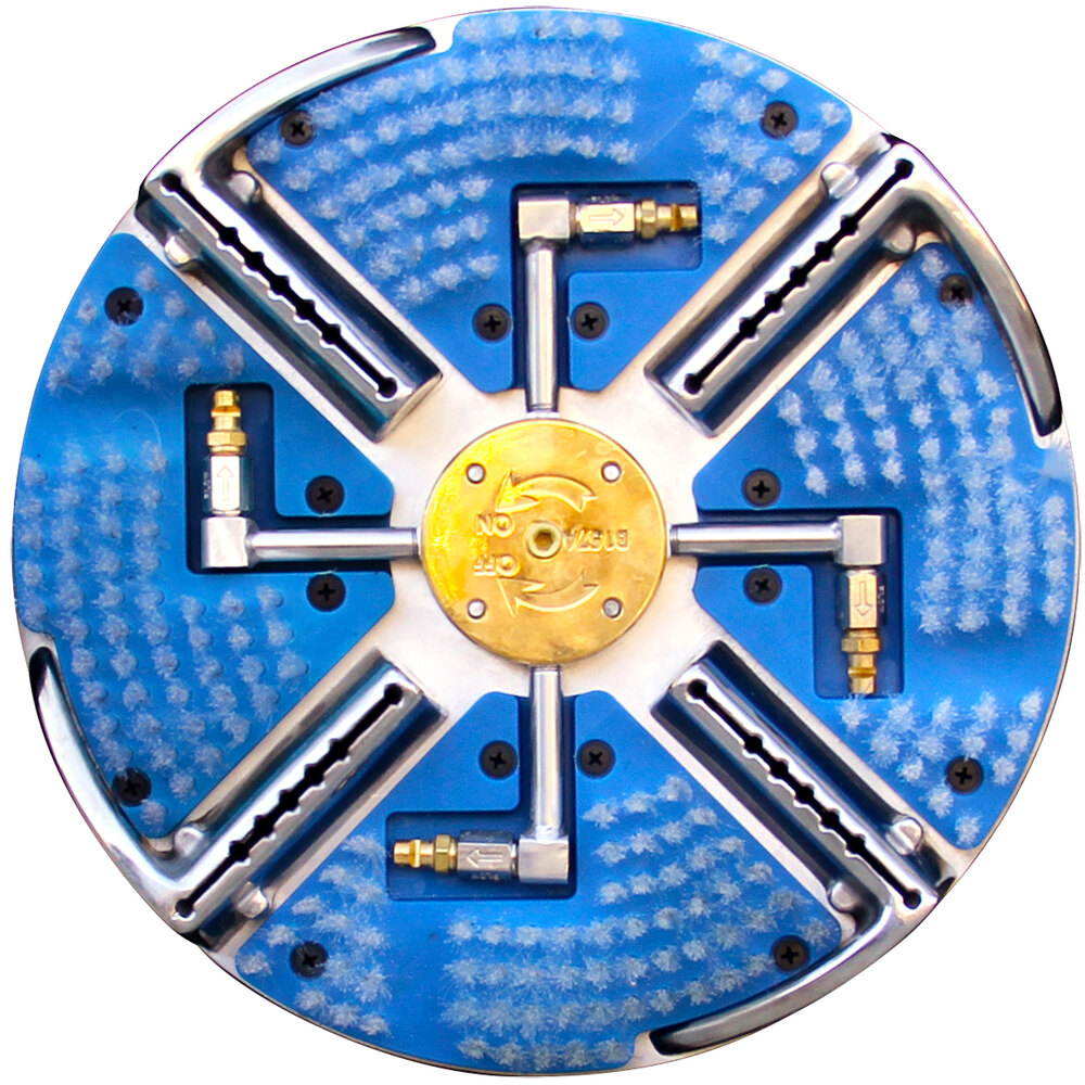 Mytee A102A 12" Stainless Steel Cleaning Head for T-REX Jr. Rotary ...