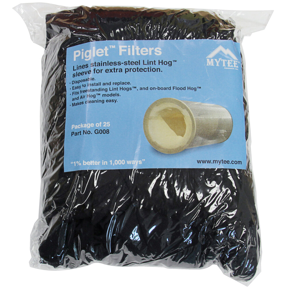 Mytee G008 Piglet Stainless Steel Mesh Filters for Lint Hog In-Line ...