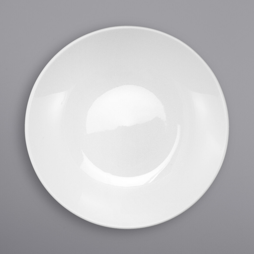 International Tableware TN-110 Torino 10" Round European White Coupe ...